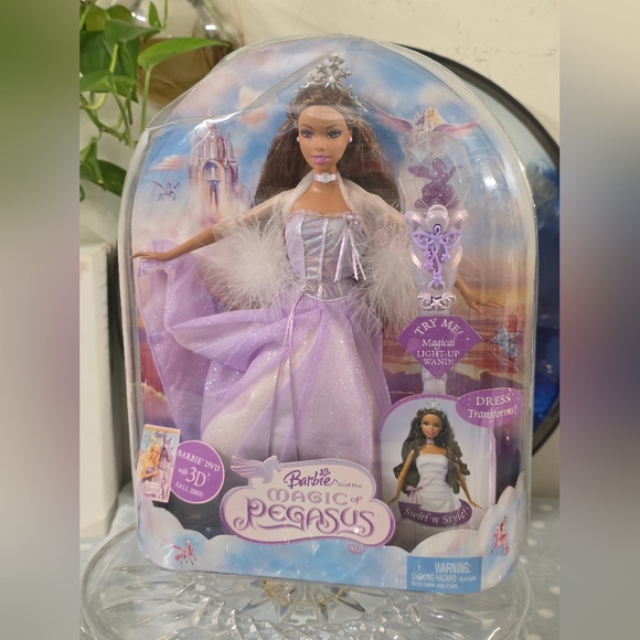 Mattel | Toys | Princess Annika Barbie Magic Of Pegasus Doll 205 Mattel ...